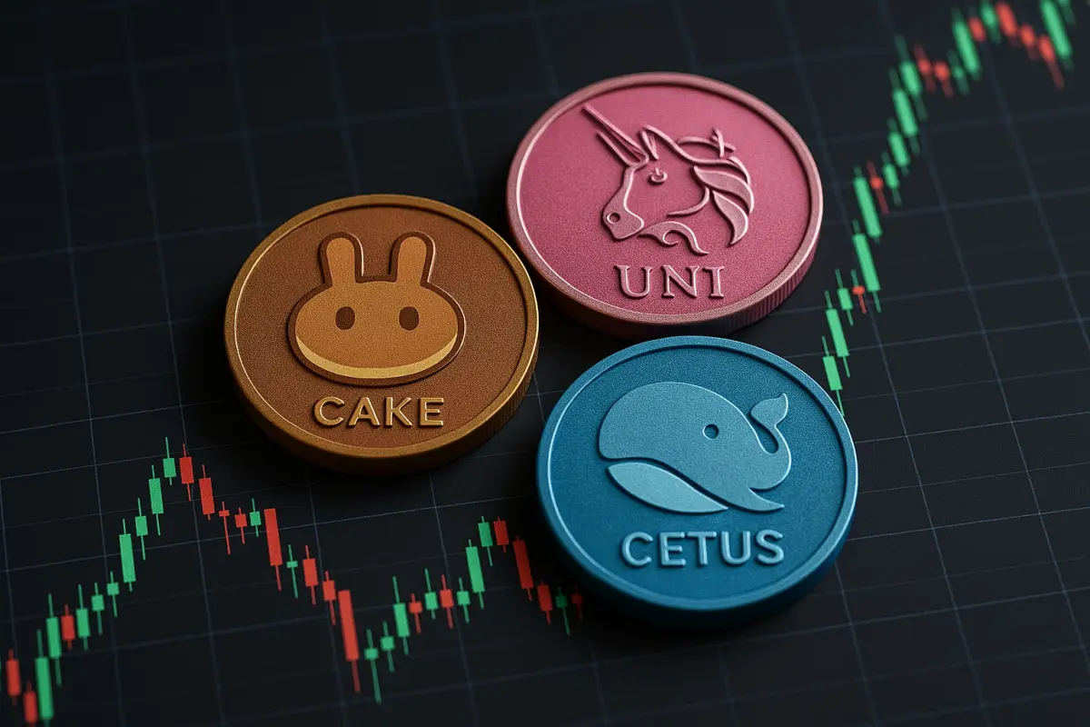 DEX Tokens Regain Spotlight as CAKE, UNI, and CETUS Show Strong June ...
